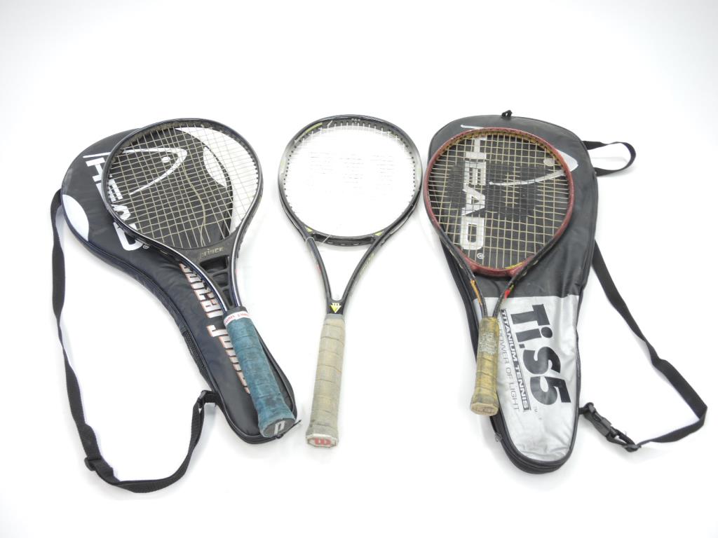 Wilson Tennis Racket And More, 3 Pieces | Property Room