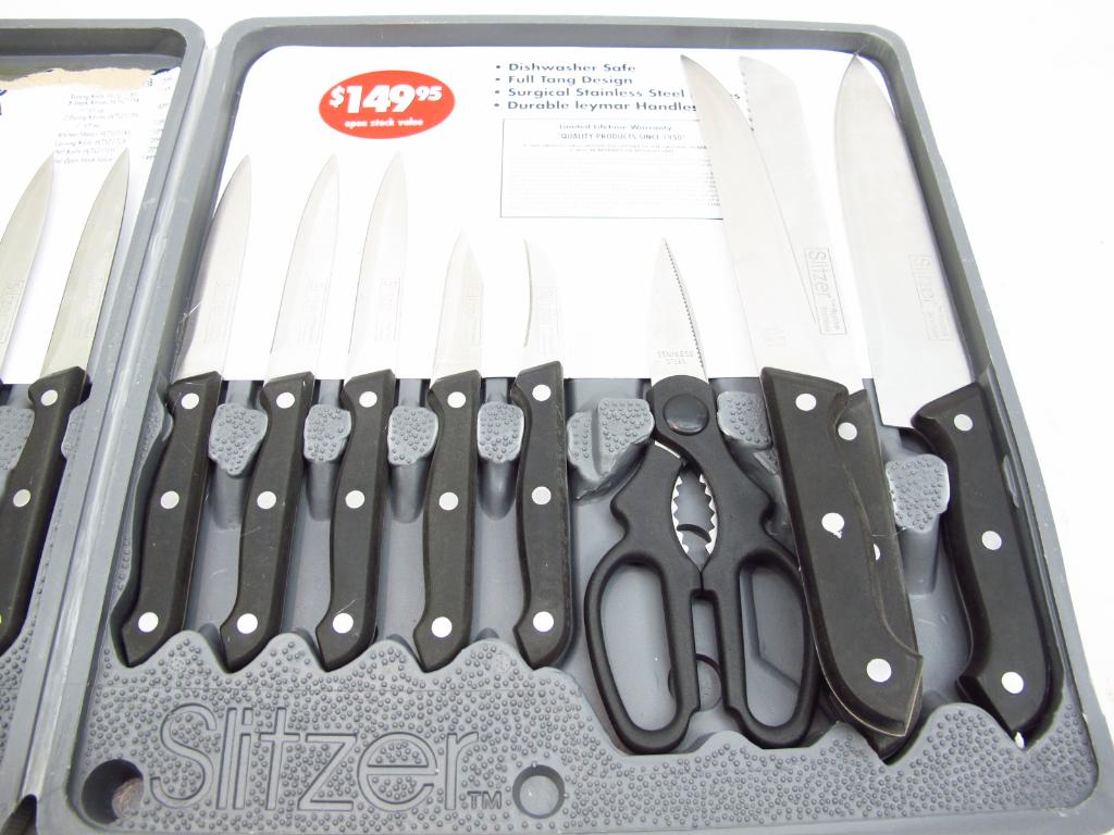 Slitzer Professional German Style Cutlery, 17 Pieces | Property Room