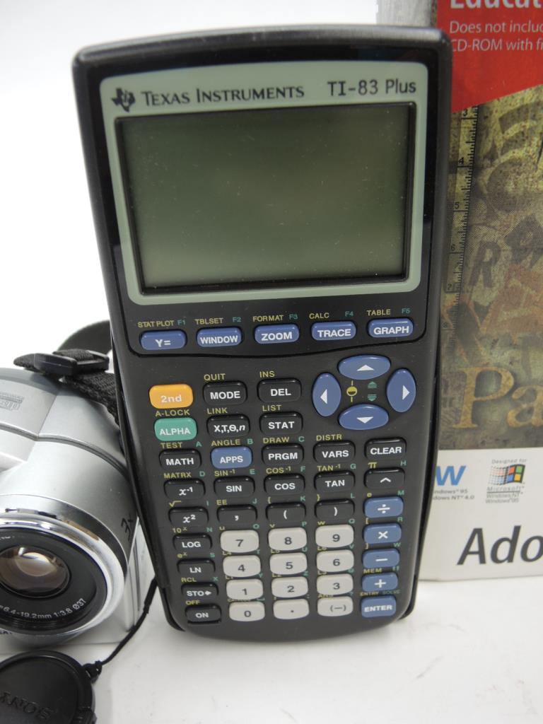 Texas Instruments TI83 Plus And More, 3 Pieces | Property Room