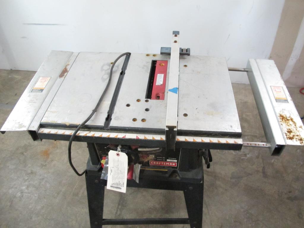 Craftsman 10" Table Saw | Property Room
