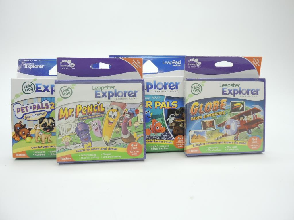 LeapFrog Leapster Explorer Games, 18 Pieces | Property Room