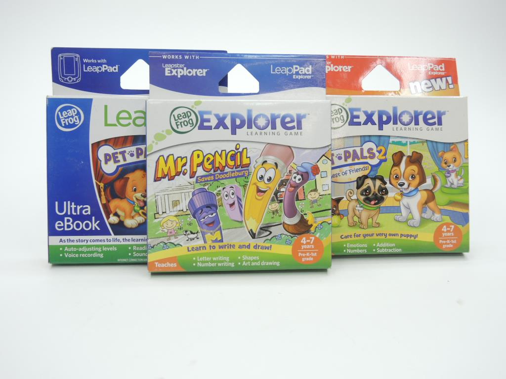 LeapFrog Leapster Explorer Games, 16 Pieces | Property Room