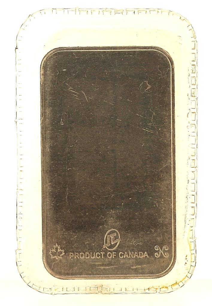 National Refiners Assayers One Troy Ounce 999+ Fine Silver Ingot ...