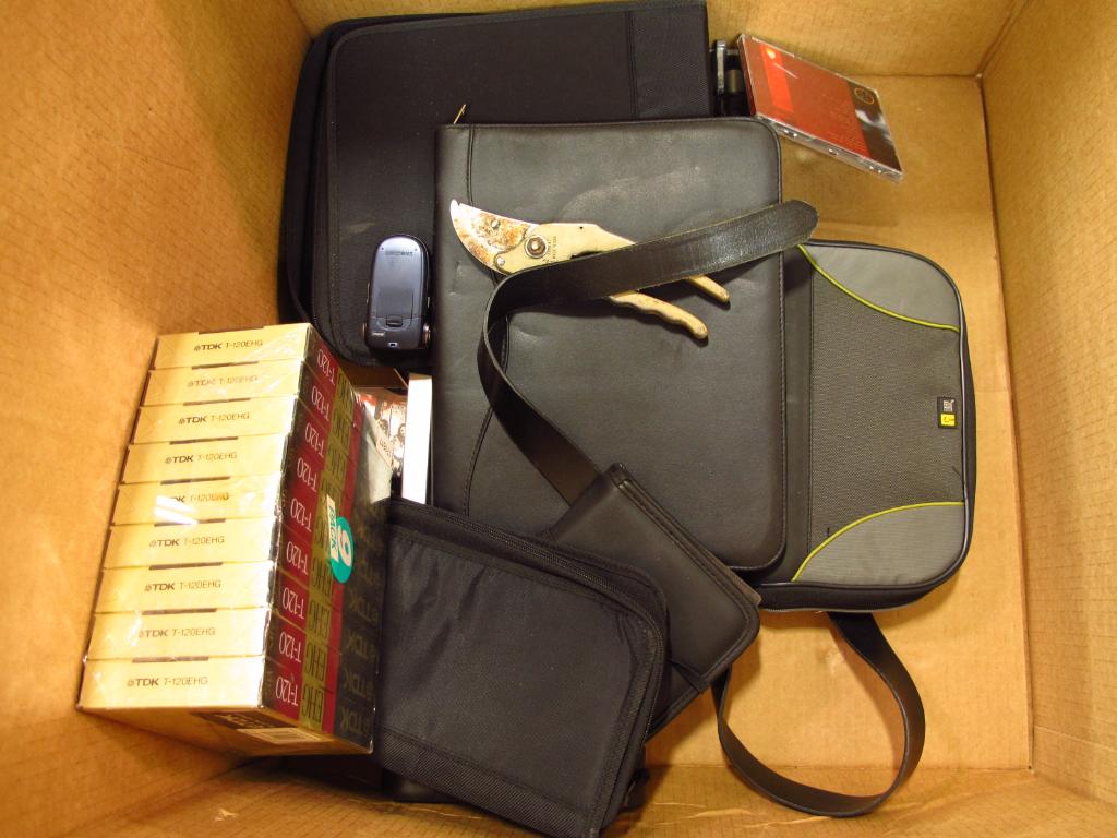 Ace Rifle Case, TDK Blank VHS Tapes And More | Property Room