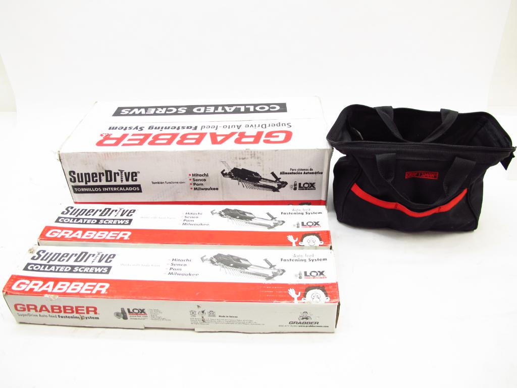 Grabber Super Drive Auto Feed Fastening System And More | Property Room