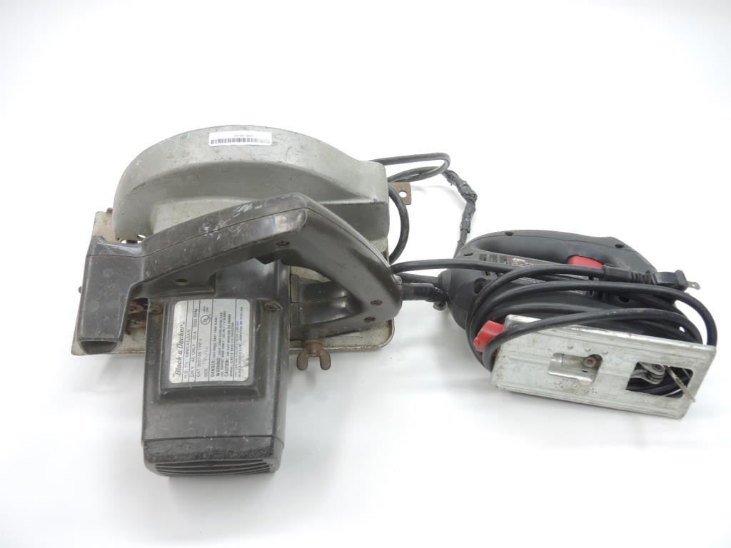 Black And Decker Circular Saw And More, 2 Pieces | Property Room