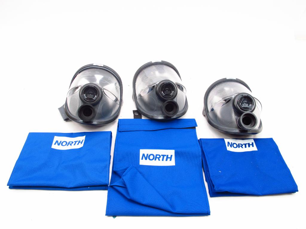 North Safety Respiratory Protection Masks, 3 Pieces | Property Room