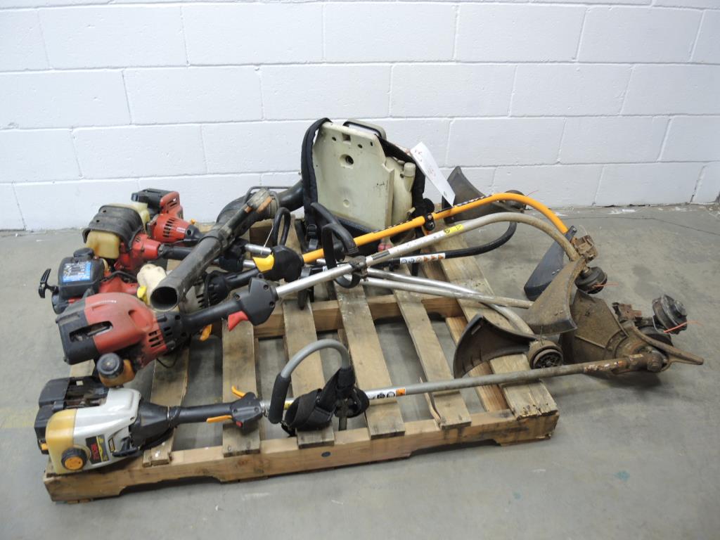 Stihl Backpack Blower And Trimmers, 7 Pieces | Property Room