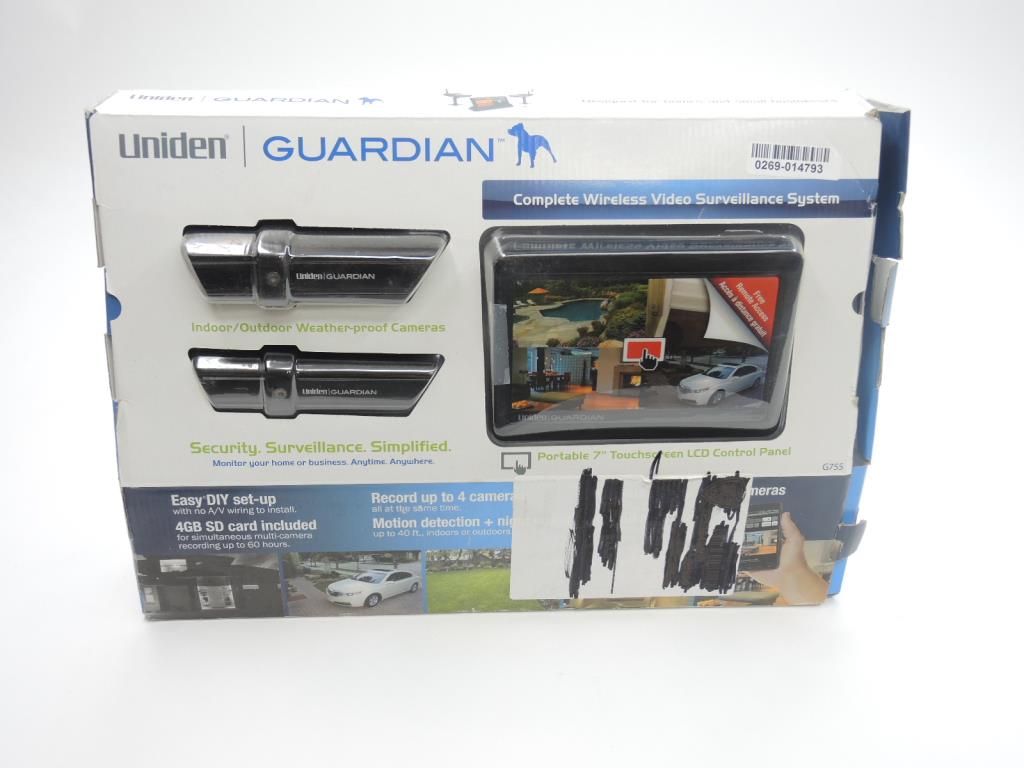 Uniden Guardian Wireless Video Surveillance System | Property Room