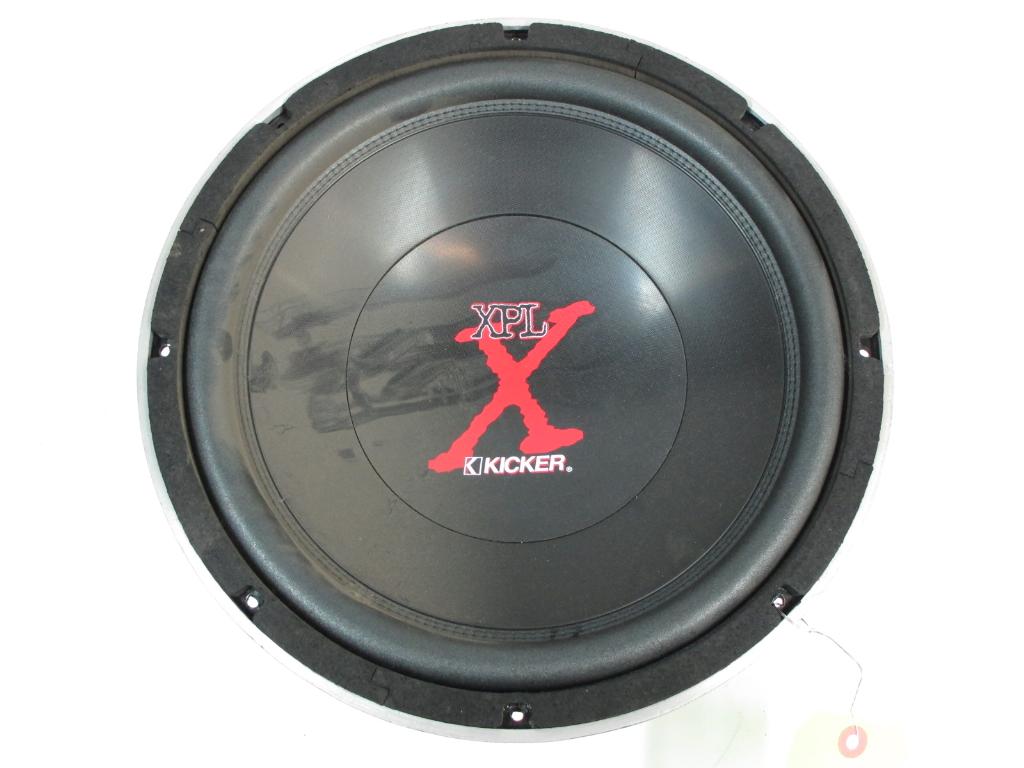 Kicker XPL Subwoofer Speaker | Property Room