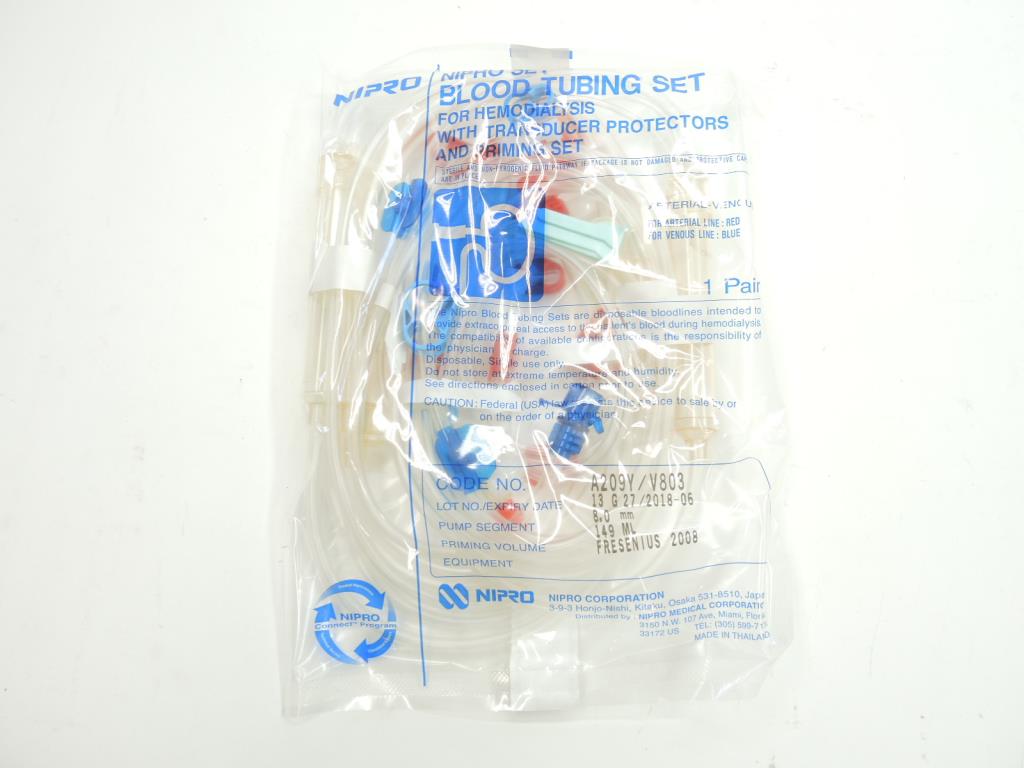 Nipro Blood Tubing Sets, 24 Pieces | Property Room