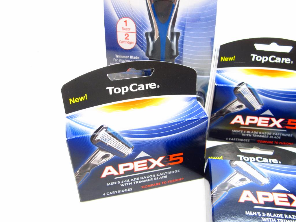 Top Care Apex 5 Men's Razor And More, 5+ Pieces | Property Room