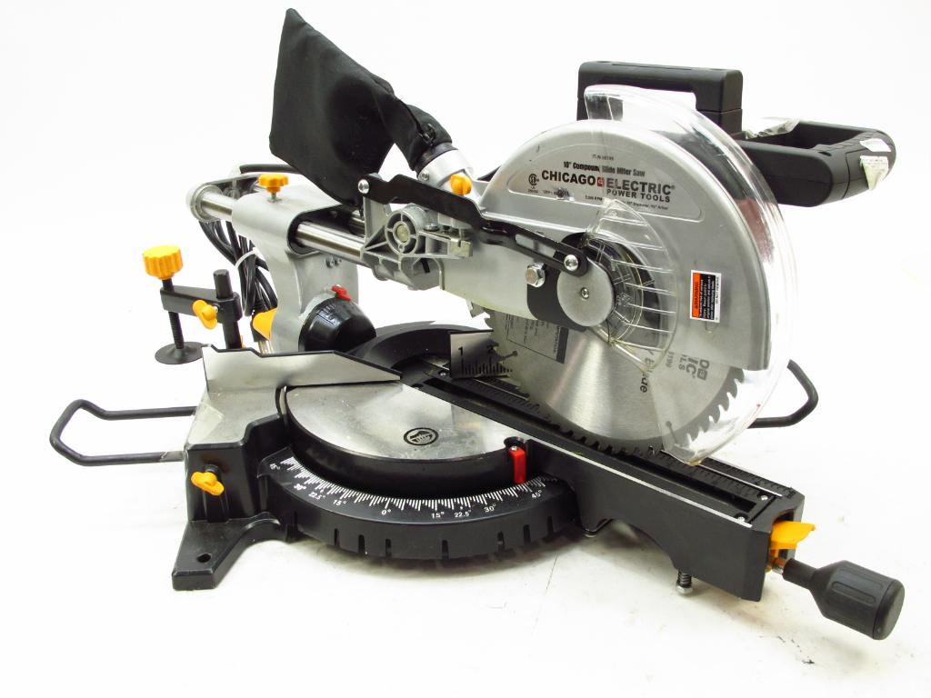 Chicago Electric Compound Slide Miter Saw | Property Room