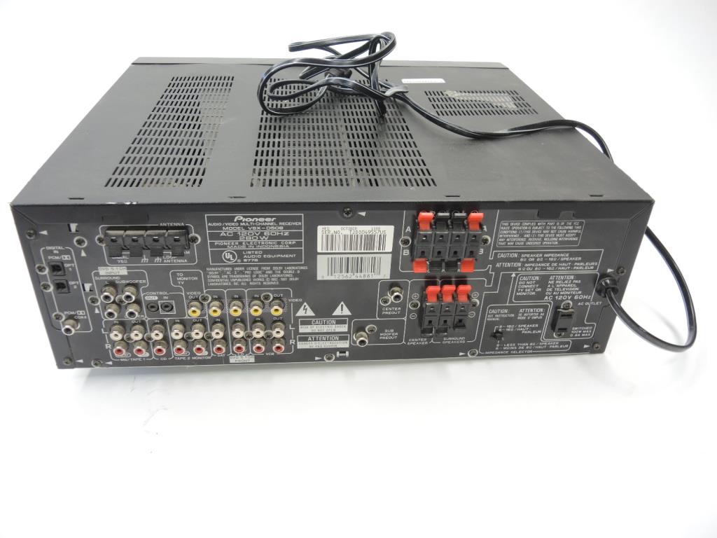 Pioneer Multi-Channel Reciever | Property Room