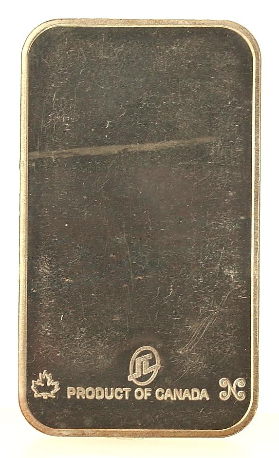 National Refiners Assayers One Troy Ounce 999+ Fine Silver Ingot ...
