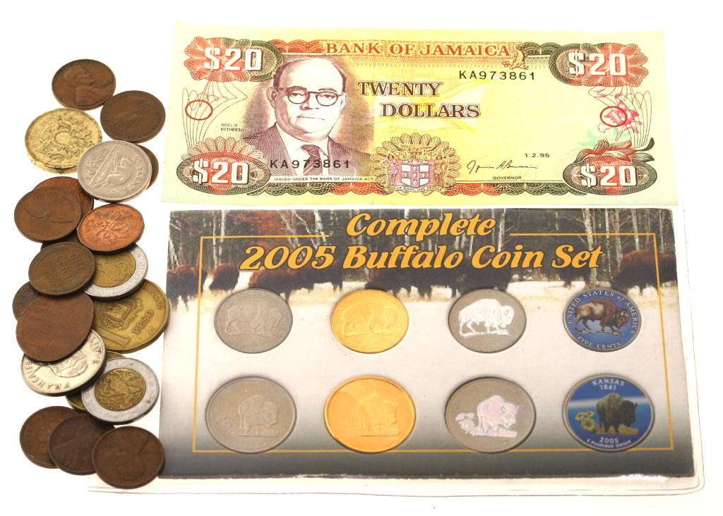 Complete 2005 Buffalo Coin Set And More, 15+ Pieces | Property Room
