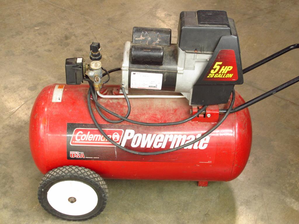 Coleman Powermate Air Compressor | Property Room