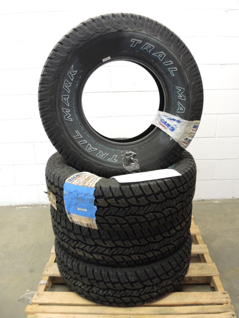 Trail Mark Max Tires, 4 Pieces | Property Room
