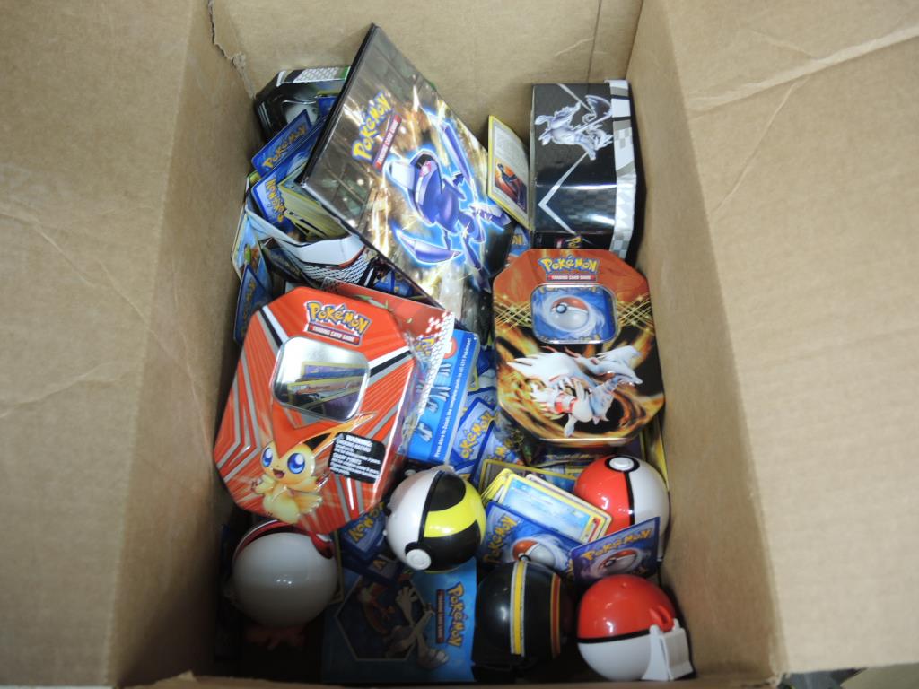 Pokemon Trading Cards And Pokeballs, 100+ Pieces | Property Room