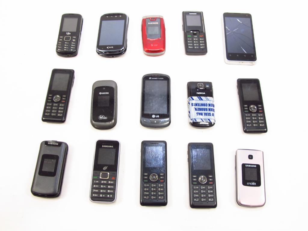 Samsung And Other Assorted Cell Phones, 10+ Pieces | Property Room