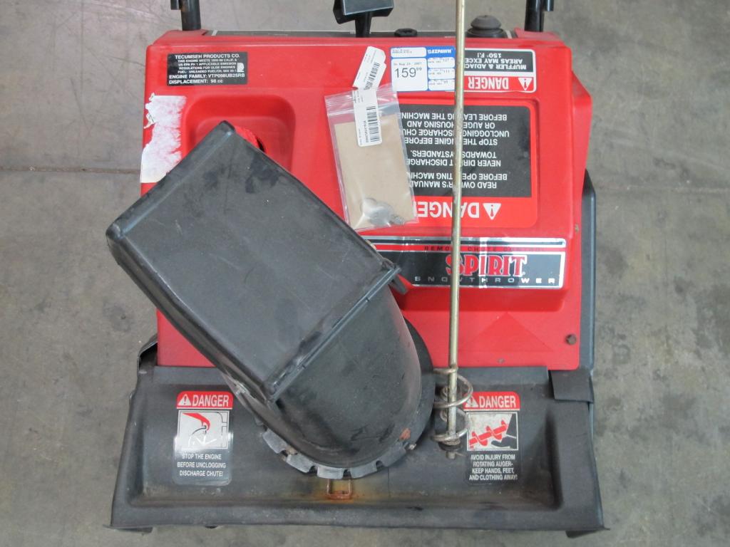 Spirit Snowthrower | Property Room
