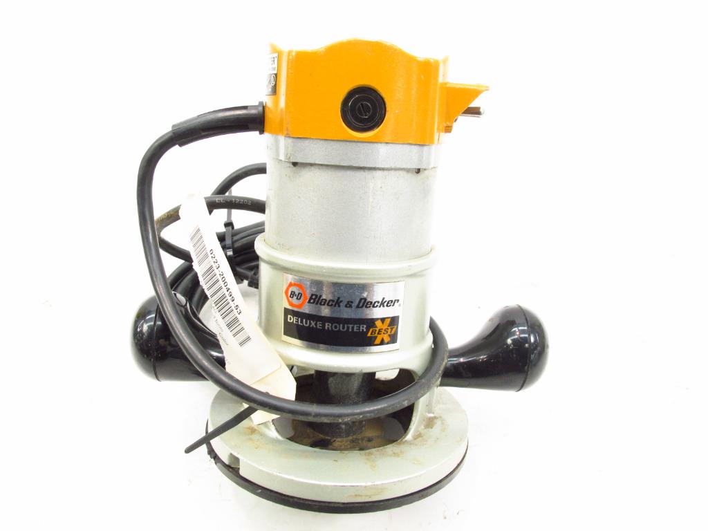 Black & Decker Deluxe Router | Property Room