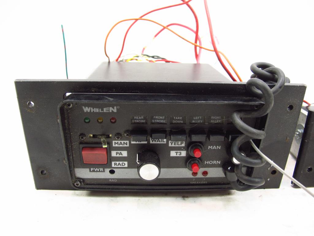 Whelen Siren & Light Controller And Traffic Advisor, 2 Pieces ...