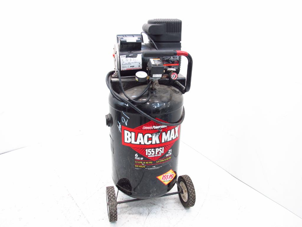 Coleman Powermate Black Max Air Compressor | Property Room