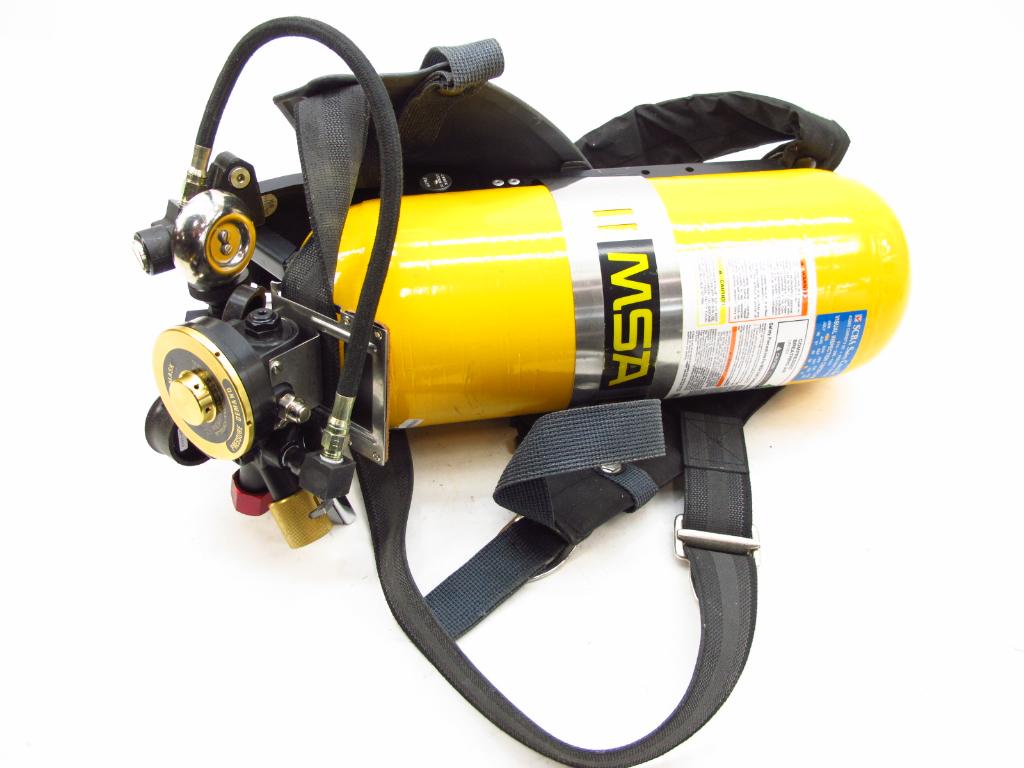 MSA Oxygen Tank And Mask | Property Room