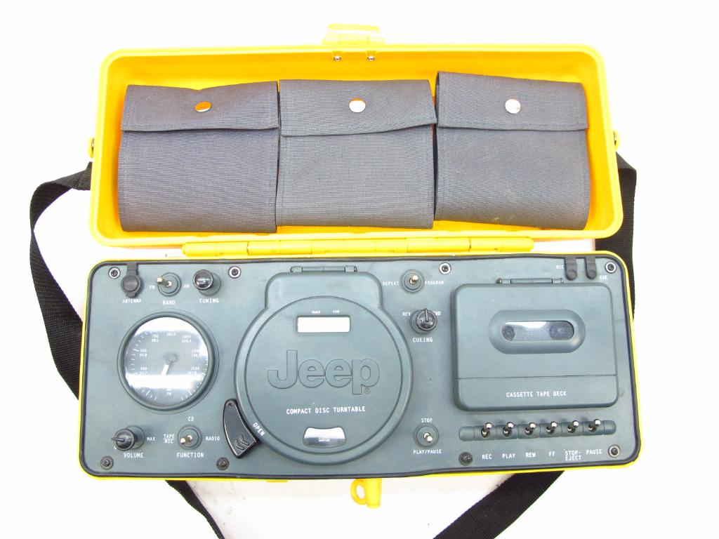 Jeep CD And Tape Player Stereo | Property Room