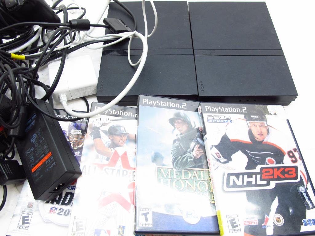 Sony Playstation 2 Game Console, 3 Pieces And More | Property Room