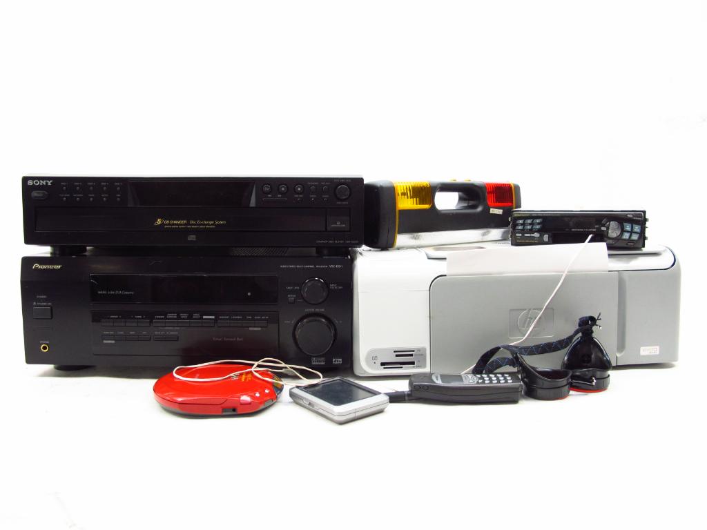 Pioneer Multi Channel Receiver, HP Printer, And More | Property Room
