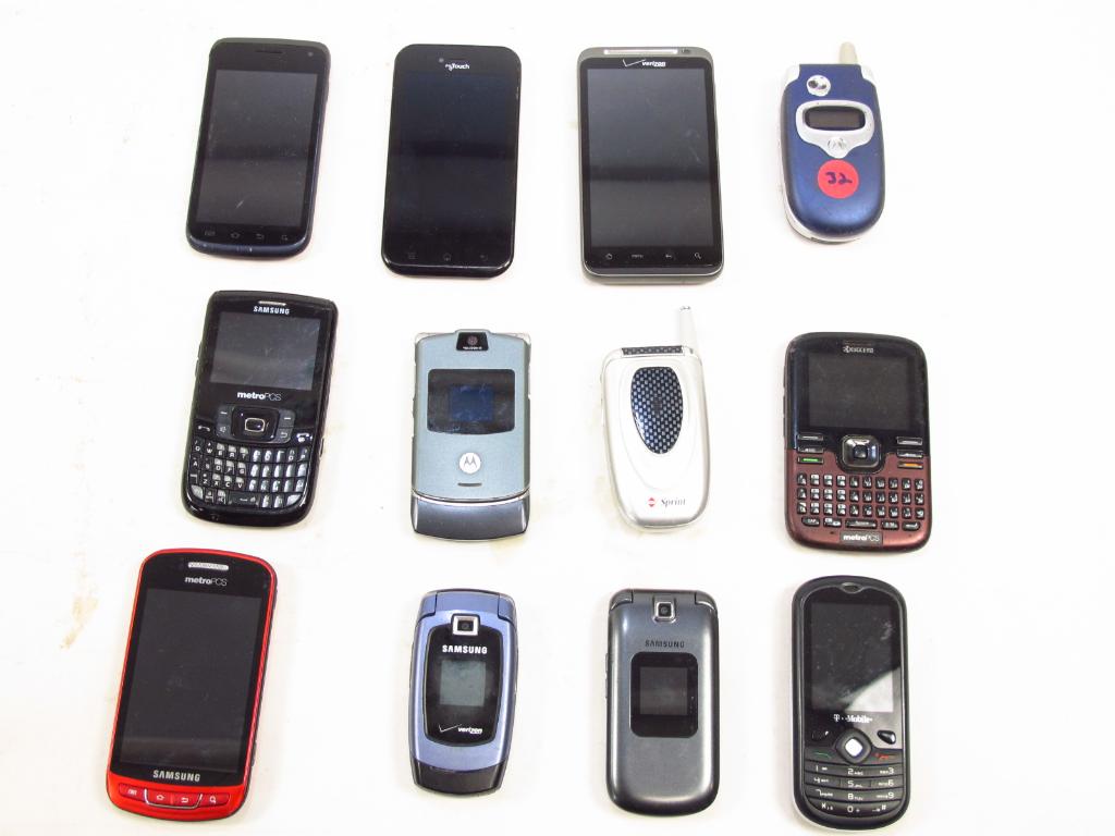 Samsung And Other Assorted Cell Phones, 10+ Pieces | Property Room