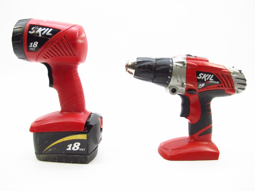 Skil Drill And Flashlight | Property Room
