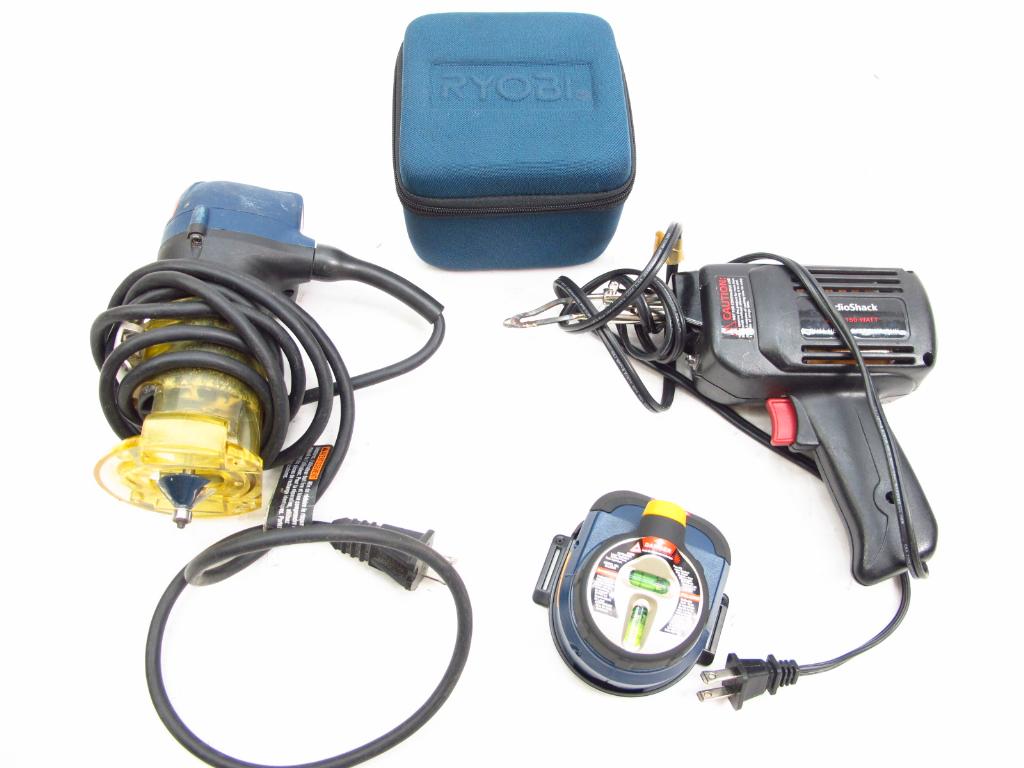 RYOBI Trim Palm Router And More, 3 Pieces | Property Room