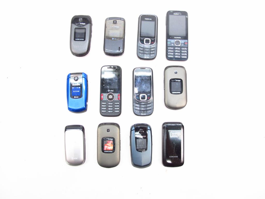 Samsung And Other Assorted Cell Phones, 10+ Pieces | Property Room