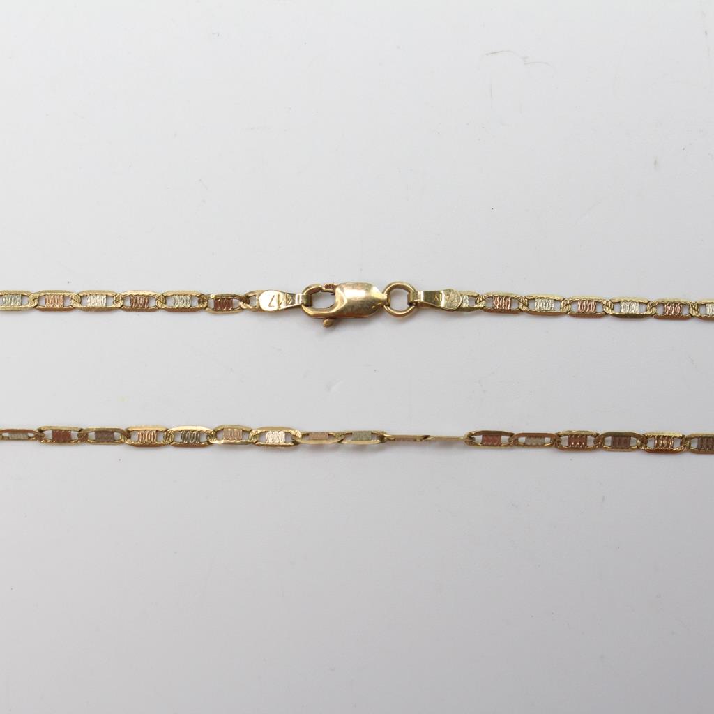 1g, 10kt Gold Chain Necklace | Property Room