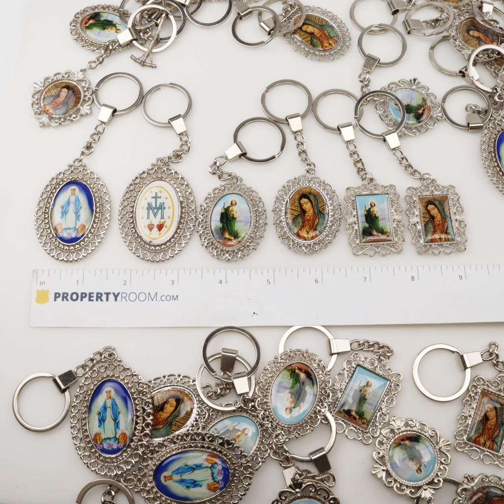 1+lb Religious Keychains | Property Room