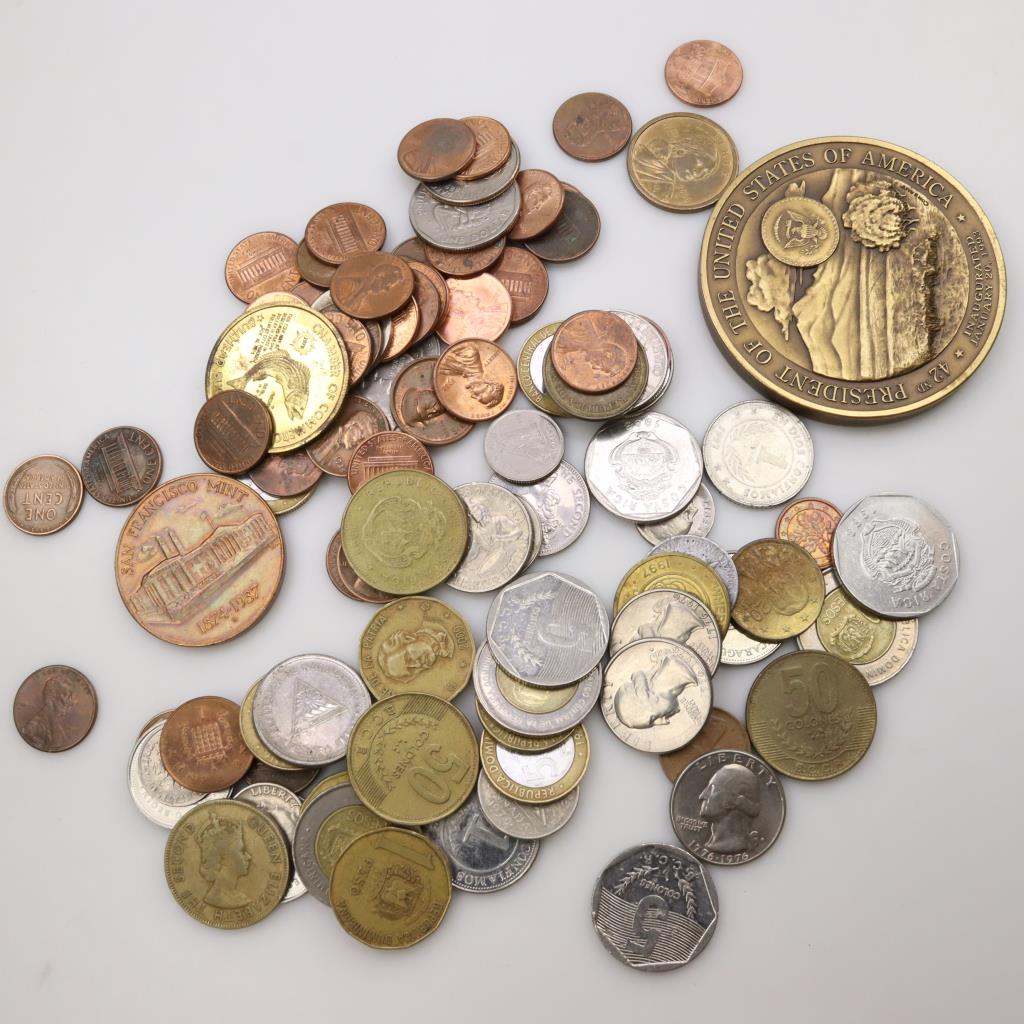 1+LB US, Foreign Coins & Tokens | Property Room