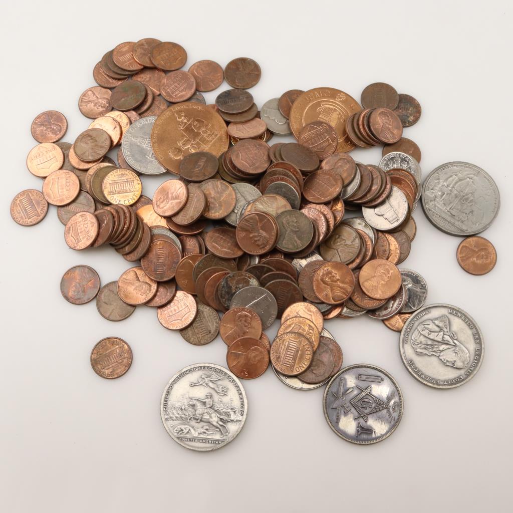 1+lbs U.S. Coins And Tokens | Property Room