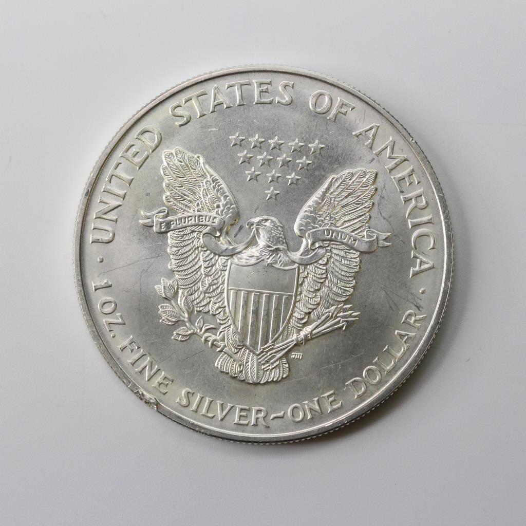 1oz Fine Silver 1995 Walking Liberty Dollar Coin | Property Room