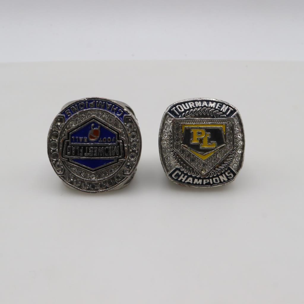2 Championship Fashion Rings | Property Room