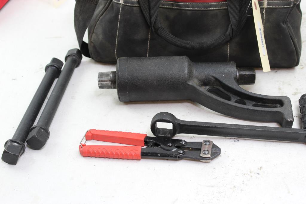 2 Torque Multiplier Wrench Tools, Husky Tool Bag, Wire Cutter ...
