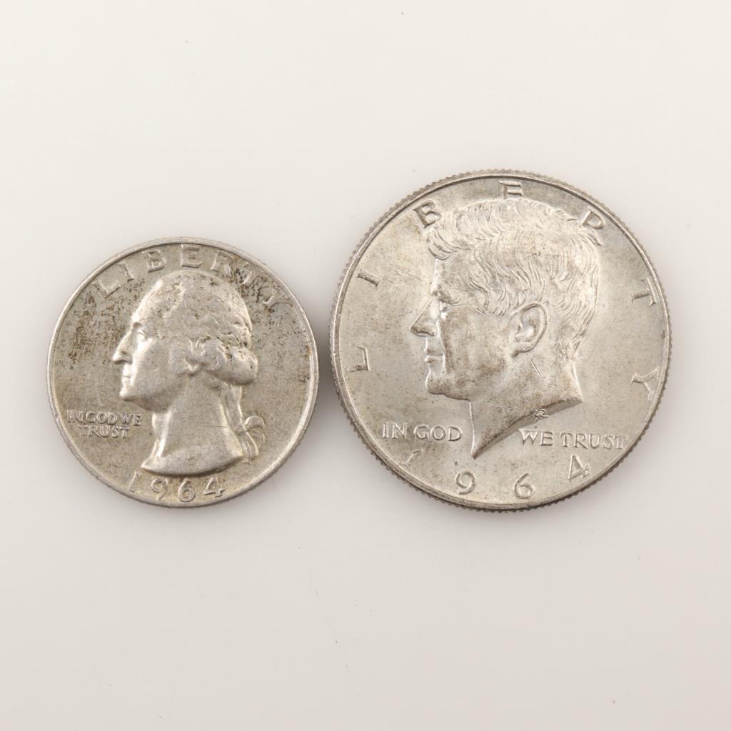 2 US Silver Coins | Property Room