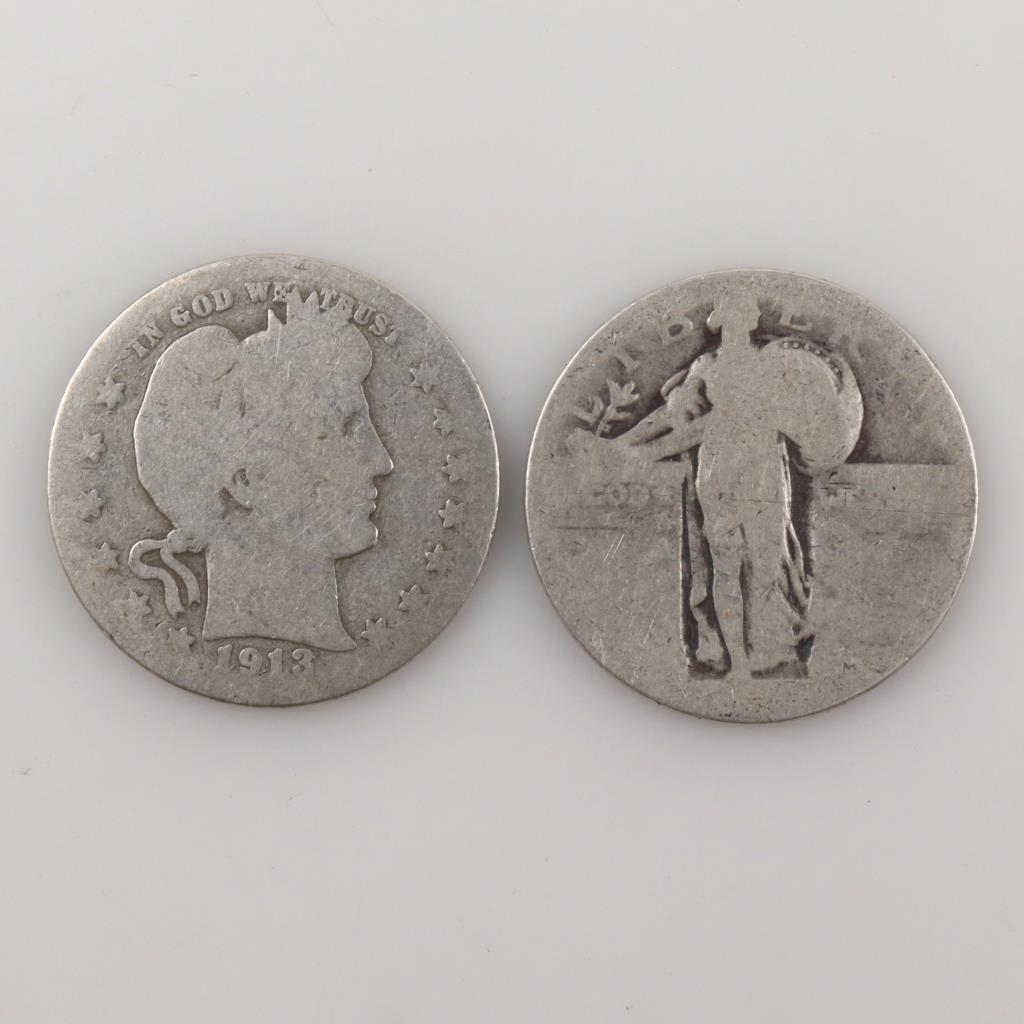 2 US Silver Coins | Property Room