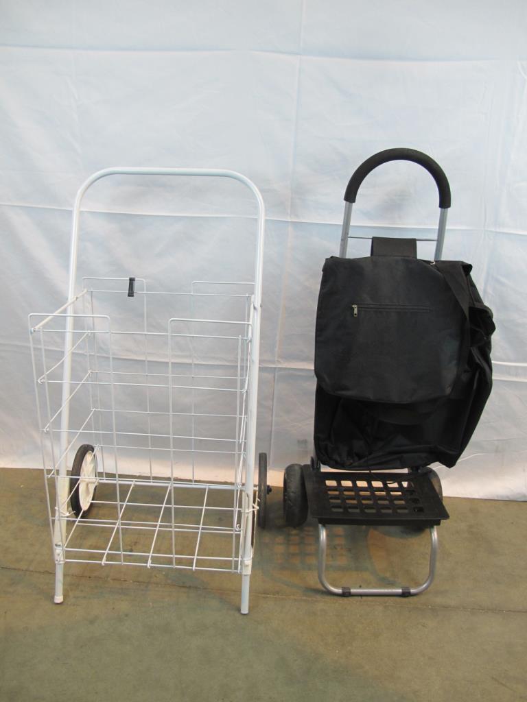 2 Wheel Rolling Push Carts: 2 Items | Property Room