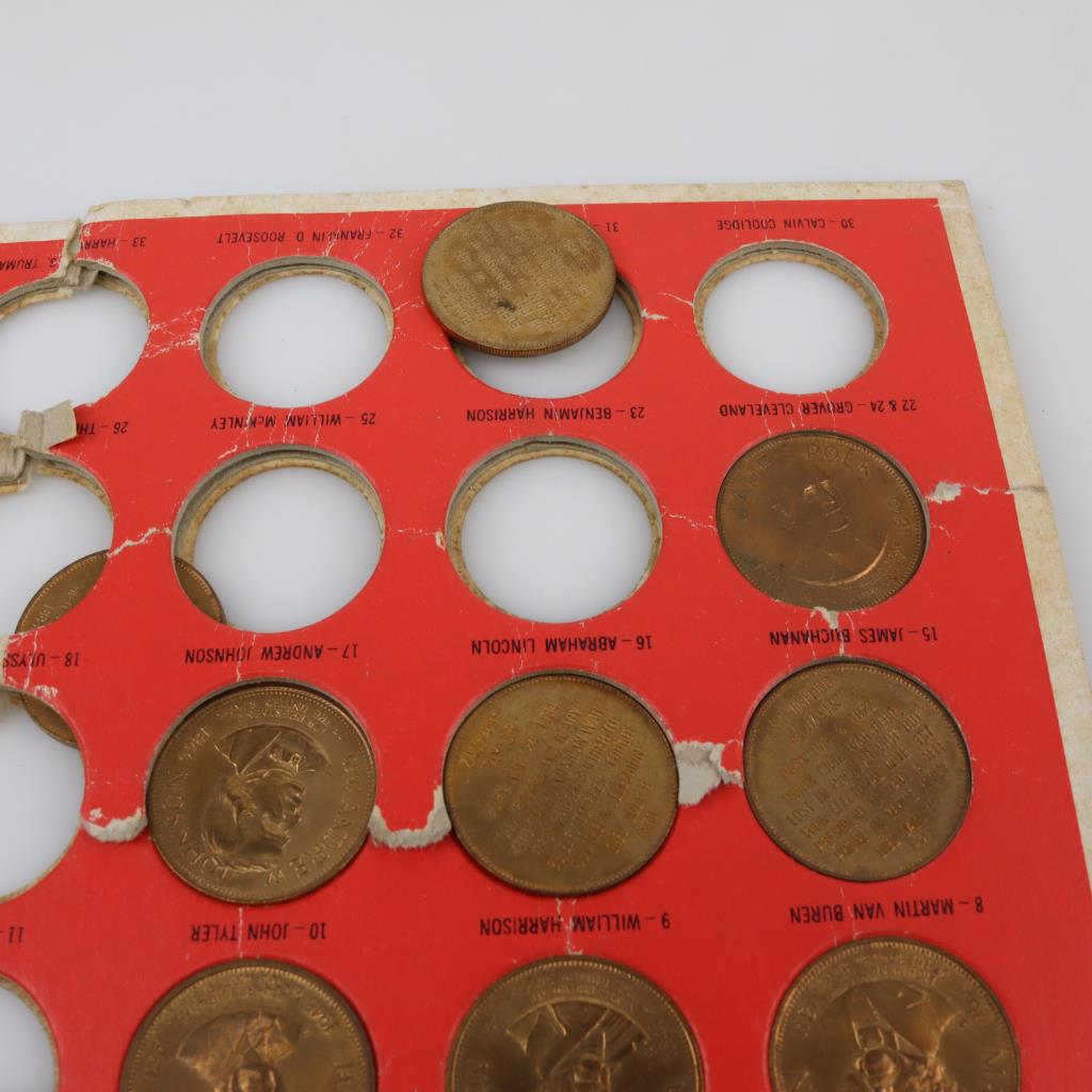 20+ Presidential Hall Of Fame Tokens | Property Room