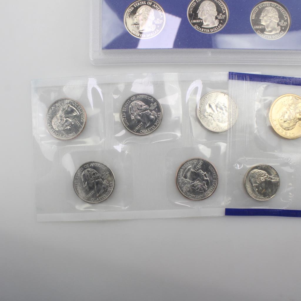 2000 US Mint Quarter Proof Set And 2001 US Mint Coin Set | Property Room