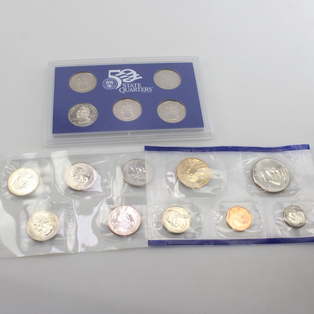 2000 US Mint Quarter Proof Set And 2001 US Mint Coin Set | Property Room