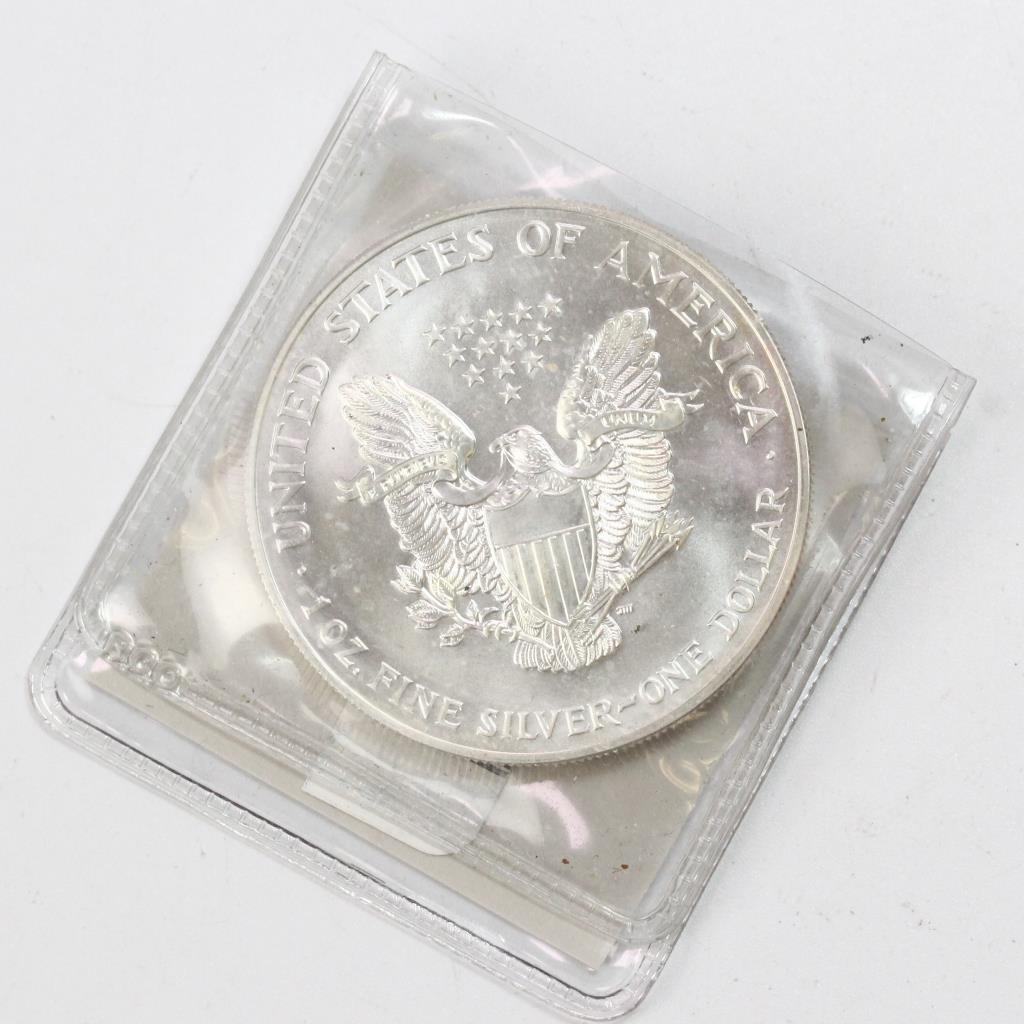 2001 Silver Walking Liberty Coin | Property Room